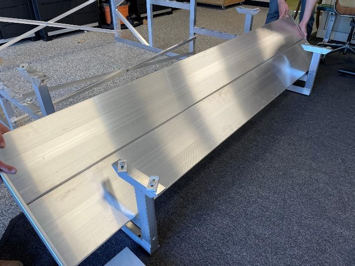 How to Assemble Bleachers